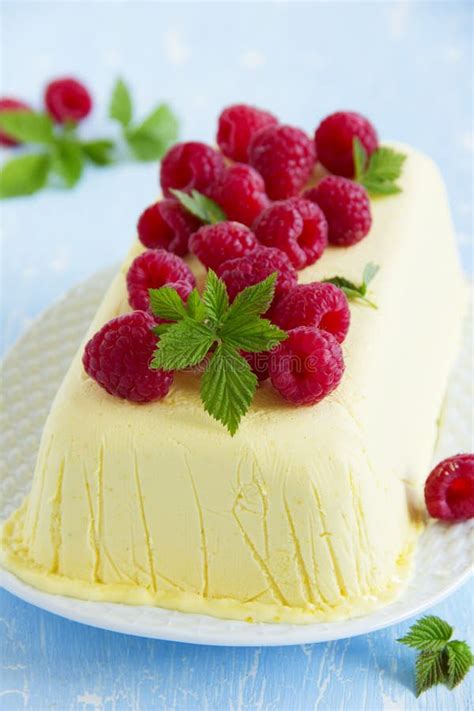 Semifreddo With Raspberry And Pistachios Stock Image Image Of Cuisine Selective 12708827