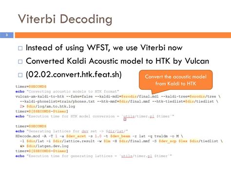 Ppt 專題研究 3 Viterbi Decoding Triphone Acoustic Model Powerpoint Ppt 專題研究 3 Viterbi Decoding Triphone Acoustic Model Powerpoint