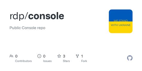 Packages · Rdpconsole · Github
