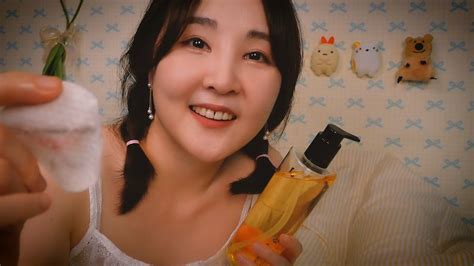 화장도 안 지우고 자냐 그럼 내가 지워줄게 😘 Youtube