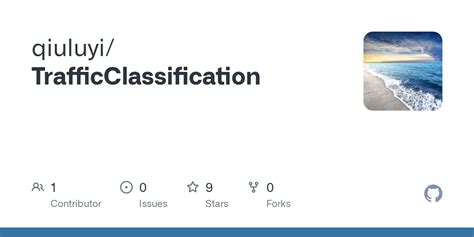 Github Qiuluyitrafficclassification