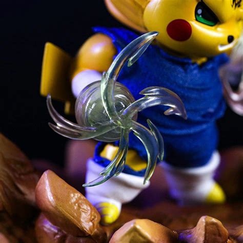 Pikachu Versão Majin Vegeta Figure Pokémon Cubo Nerd O Universo Geek Em Um Clique
