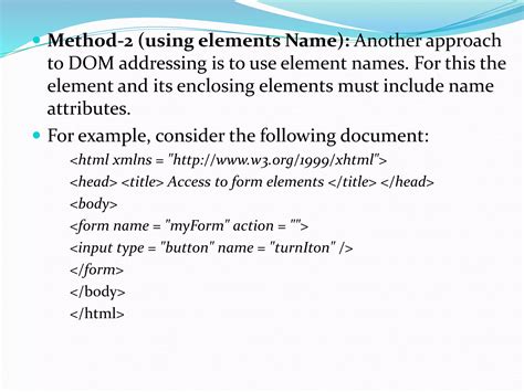 Unit Ii Java Script And Xhtml Documents And Dynamic Documents With