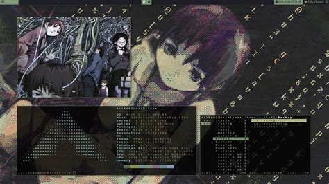 since we re posting desktops here s my arch linux rice r lain