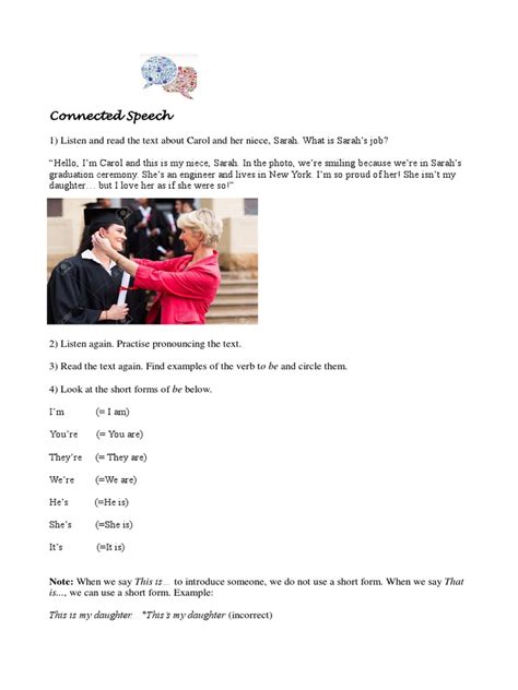 Connected Speech Pdf