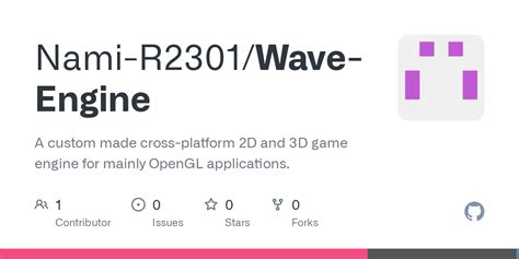 GitHub Nami R Wave Engine A Custom Made Cross Platform D And D Game Engine For Mainly