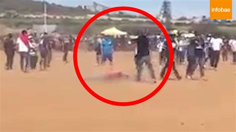 El Estremecedor Video De Un Asesinato A Quemarropa Tras Un Partido De