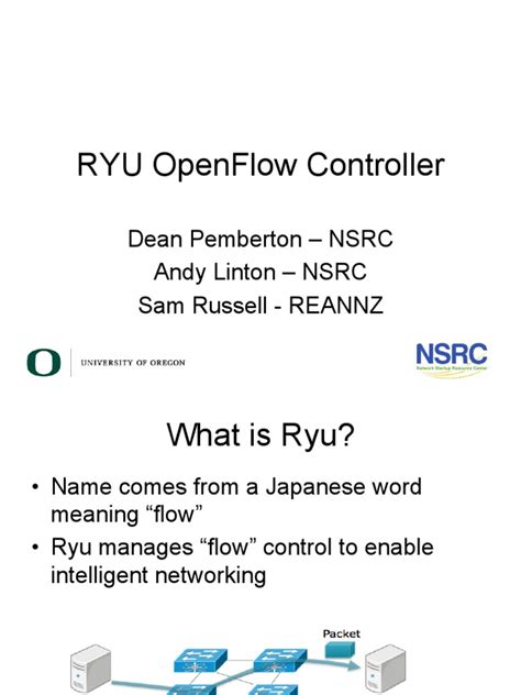 Ryu Controller Component Based Software Engineering Computer Architecture Free 30 Day