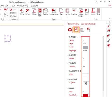 Creating A Checkbox For A PDF Form PDFescape