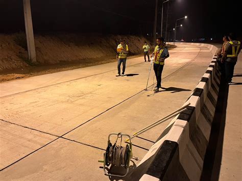 ติดตั้งระบบเสาไฟฟ้าแสงสว่าง เสาไฟถนน เสาไฮแมส โคมไฟถนน โคมไฟถนนled