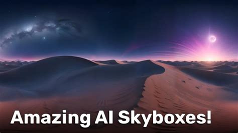 Milan Prucha On Linkedin Create A Skybox Using Ai And Import Into Unity