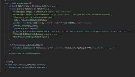 Photon Pun Sharing Arrays Of Bytes Im Stuck Photon Engine