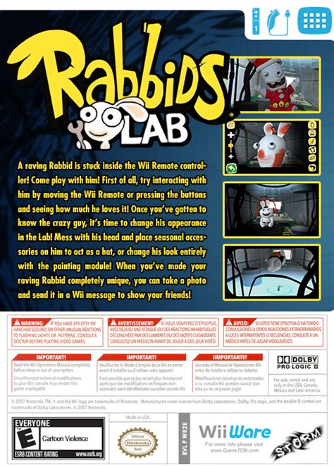 Rabbids Lab Images Launchbox Games Database