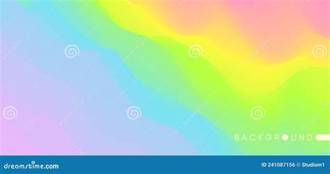 Abstract Background With Dynamic Effect Creative Design Poster With Vibrant Gradients Stock