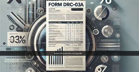 Form Gst Drc 03a Filing Process Tax Guide