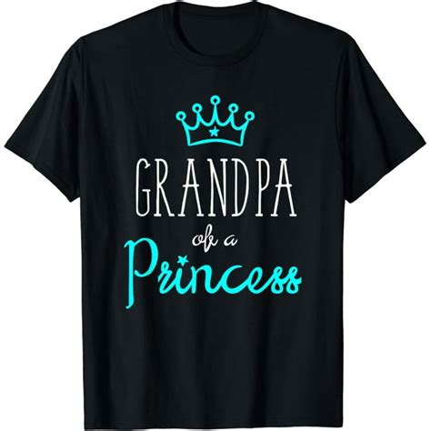 Grandpa Granddaughter Shirts Matching Set King And Princess