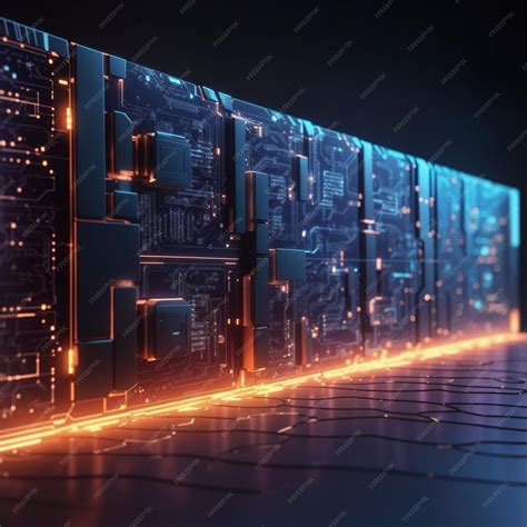 Premium Photo Digital Guardians Firewall Fortification For