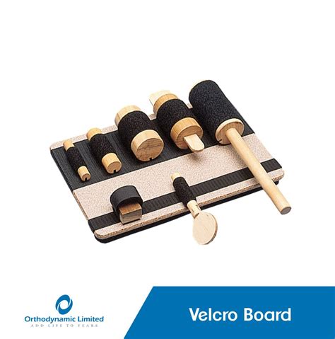 Hand Exercise Velcro Board With Hook And Loop Genuine Care