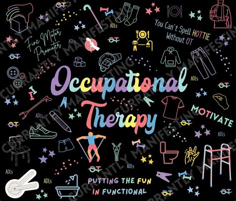 Occupational Therapy Png Svg Ot Clipart Bundle Occupational Therapist