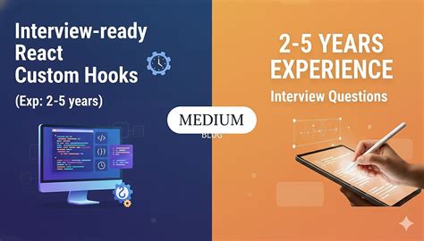 Interview Ready React Custom Hooks Exp 25 Years By Ritambrayadav