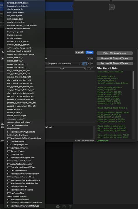Add Modifier Keys And Other Keyboard Keys To Advanced Conditions In