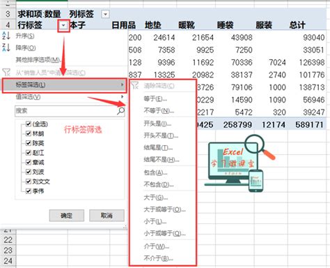 EXCEL数据透视表筛选技巧都在这你学会了吗 正数办公