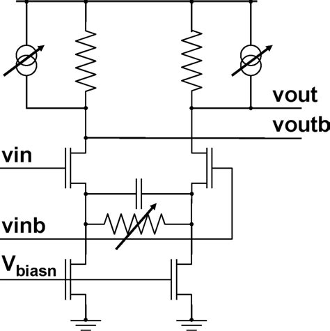 Schematic Of The Second Amplification Stage Providing Per Latch Offset