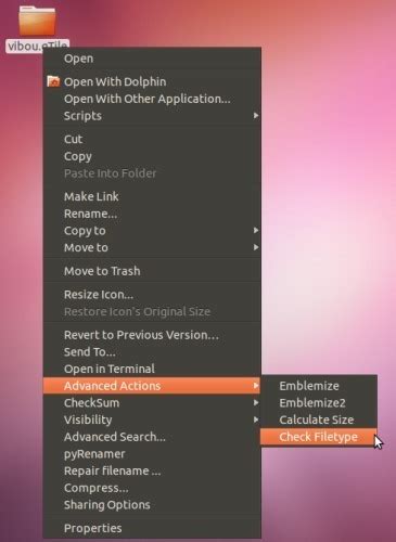 nautilus actions extra add more features to ubuntu context menu