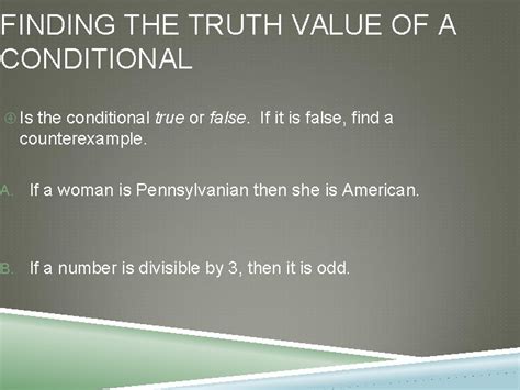 2 2 conditional statements chapter 2 objectives identify