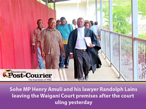 Mp Henry Jons Amuli Archives Post Courier