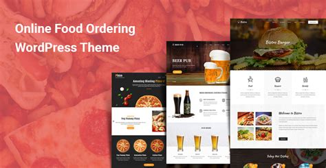 9 Best Online Food Ordering Wordpress Themes For Food Delivery Take Aways