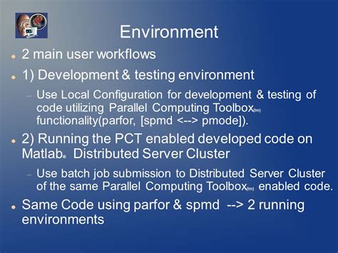 Parallel Computing with Matlab CBI Lab Parallel Computing Toolbox TM An Introduction Oct. 27 ...
