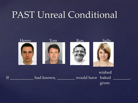 ppt past unreal conditional powerpoint presentation free download