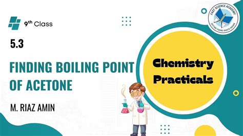 Boiling Point Chemistry