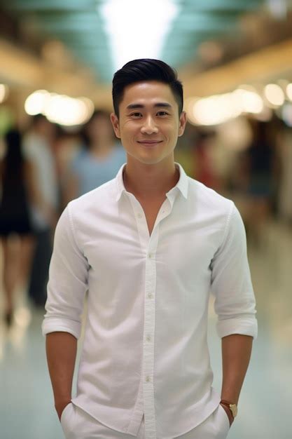 Premium Ai Image A Man Handsome Man Standing