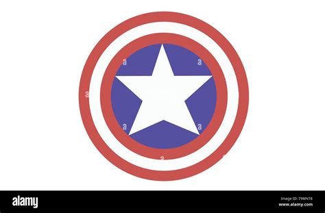 Captain America Shield Hi Res Stock Photography And Images Alamy