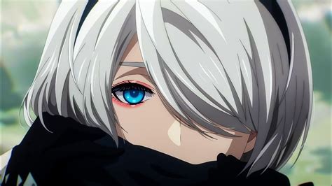 B Takes Off Her Visors Nier Automata Ver A Youtube