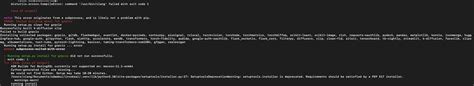 Bug Encountered Error While Trying To Install Package Grpcio · Issue
