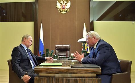 Рабочая встреча с временно исполняющим обязанности губернатора Томской области Сергеем Жвачкиным