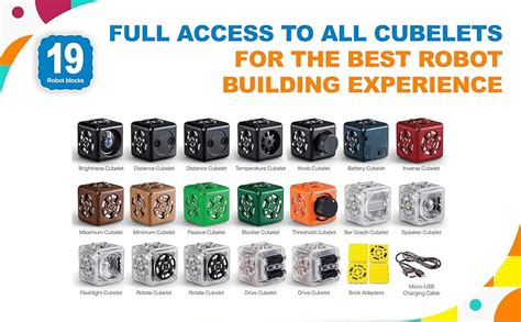 Cubelets Modular Robotics Boundless Builder Pack For