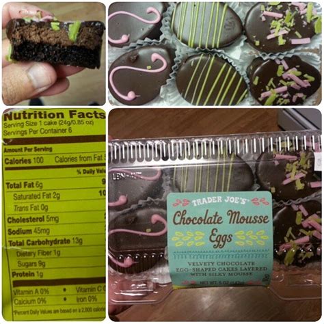 Shannons Lightening The Load Trader Joes Chocolate Mousse Eggs