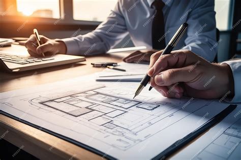 Premium Photo In Architectural Bureau Team Of Architects And