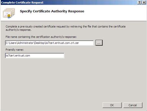 Entrust Ssltls Certificate Installation Instructions Microsoft Iis 7