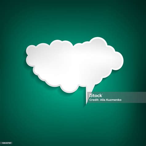 색상 배경에 벡터 만화 음성 거품 고립 된 다채로운 배너 빈 종이 모양 채팅을위한 만화 플랫 일러스트레이션 템플릿 프레임입니다 손 그리기 스타일 대화 구름 개념에 대한 스톡