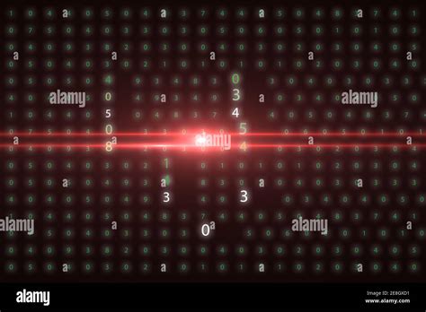 An Illustration Of Hexadecimal Code On Dark Background Stock Photo Alamy