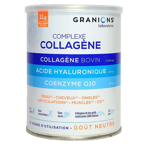 Granions Complexe Collagène Bovin Goût Neutre 242g