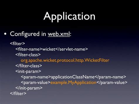 Apache Wicket Web Applications With Just Java Ppt