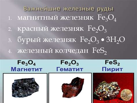 Железо и его соединения - презентация онлайн