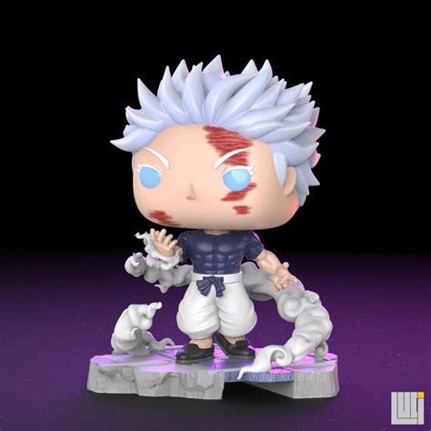 Jujutsu Kaisen Gojo Satoru Vs Sukuna Agito Mahoraga Pop Fanart Figure