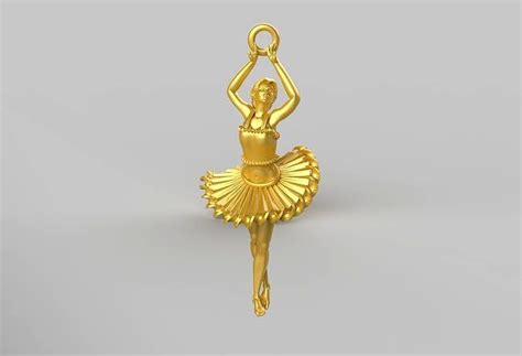 Dancing Girl2 Cad File 3d Model